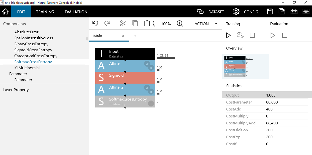 SonnyのNNC（Neural Network Console）でのアヤメの分類の実装（準備編） - AI人工知能テクノロジー